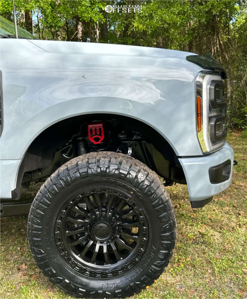 2024 Ford F-250 Super Duty with 20x9 1 Fuel Rincon and 35/12.5R20 Nitto ...