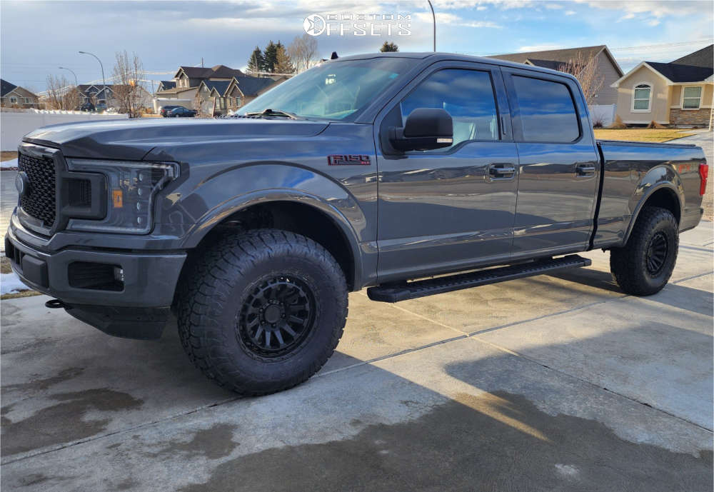 2020 Ford F-150 with 17x8.5 -18 Black Rhino Raid and 305/70R17 Toyo ...