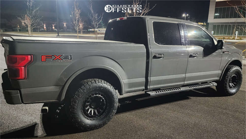 2020 Ford F-150 with 17x8.5 -18 Black Rhino Raid and 305/70R17 Toyo ...