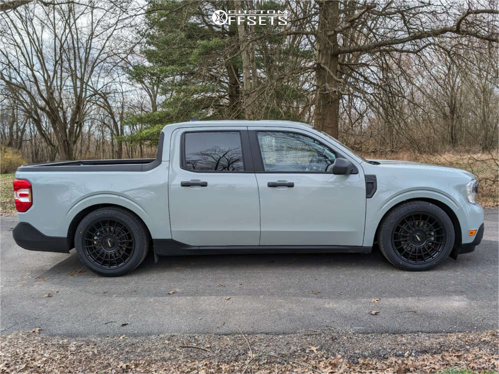 2024 Ford Maverick with 19x8.5 45 Rotiform Las-r and 235/50R19 Lexani ...