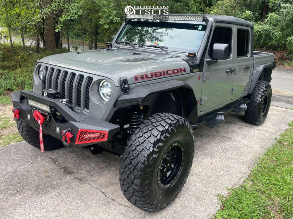2023 Jeep Gladiator with 17x9 -14 Dirty Life Roadkill Race and 37/12.5R17 BFGoodrich Mud-Terrain ...