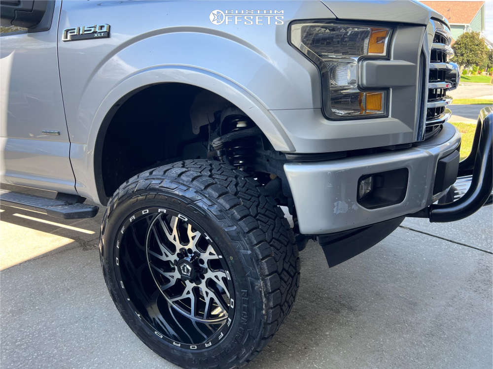 2016 Ford F-150 with 22x12 -44 TIS 544mb and 35/12.5R22 Nitto Recon ...