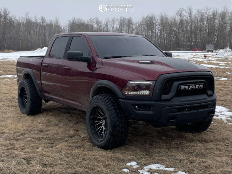 2022 Ram 1500 Classic with 22x12 -44 XF Offroad Xf-230 and 37/12.5R22 ...