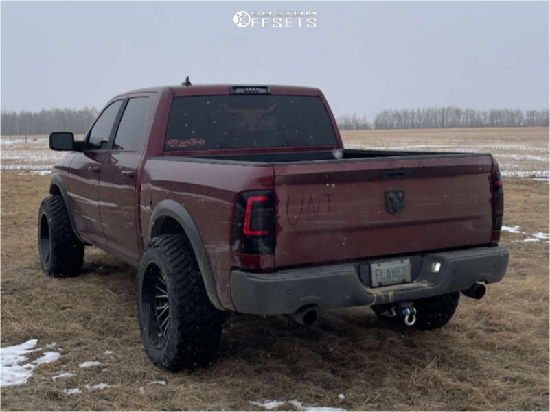 2022 Ram 1500 Classic with 22x12 -44 XF Offroad Xf-230 and 37/12.5R22 ...