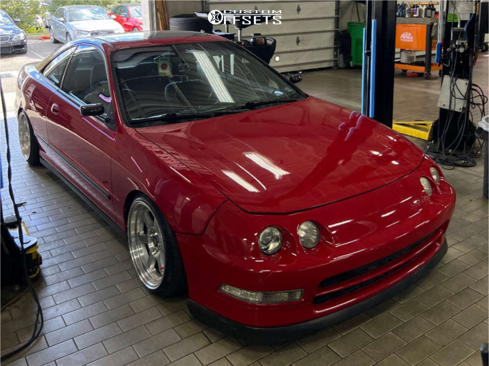 1994 Acura Integra with 16x8 20 MST Time Attack and 195/40R16 Waterfall ...