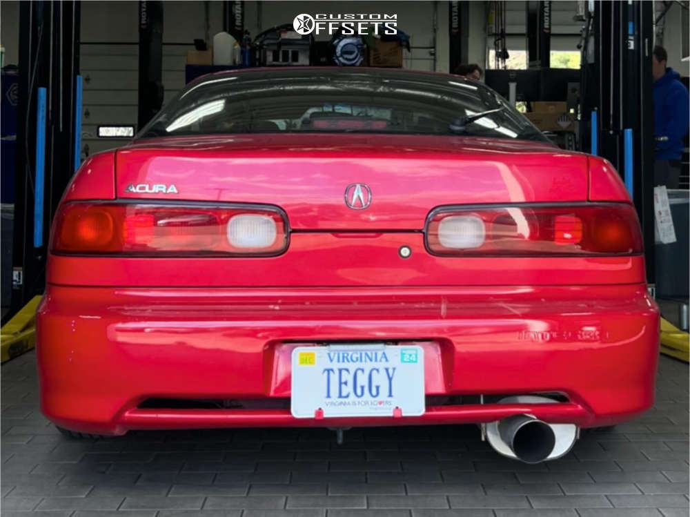 1994 Acura Integra with 16x8 20 MST Time Attack and 195/40R16 Waterfall ...