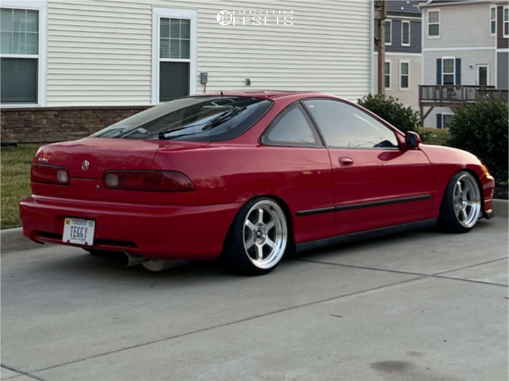 1994 Acura Integra with 16x8 20 MST Time Attack and 195/40R16 Waterfall ...