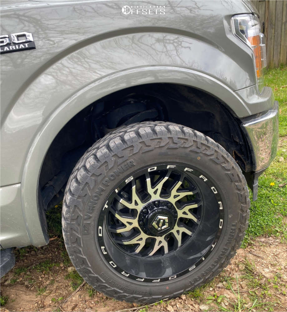 2019 Ford F-150 with 20x10 -25 TIS 544MB and 33/11.5R20 Venom Power Trail Hunter R/T and Stock ...