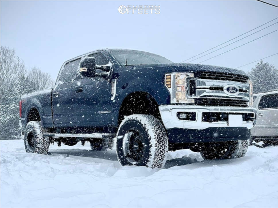 2018 Ford F-250 Super Duty with 20x10 -25 Vision Rocker and 37/12.5R20 ...