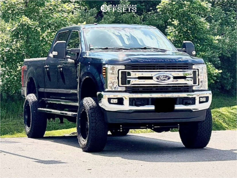 2018 Ford F-250 Super Duty with 20x10 -25 Vision Rocker and 37/12.5R20 ...