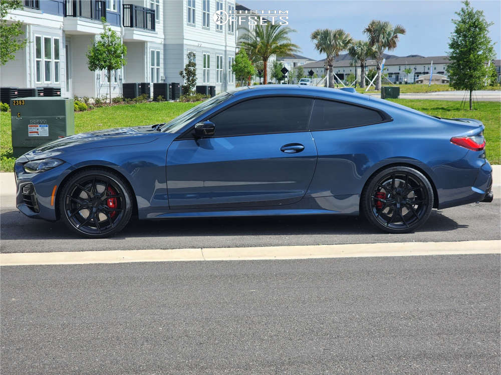 2024 BMW M440i with 20x9 25 Vossen Hf5 and 245/35R20 Michelin Pilot ...