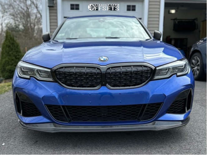 2021 BMW M340i XDrive with 19x8.5 25 HRE FlowForm Ff10 and 225/40R19 ...