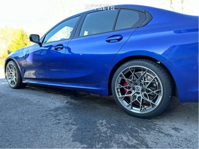 2021 BMW M340i XDrive with 19x8.5 25 HRE FlowForm Ff10 and 225/40R19 ...