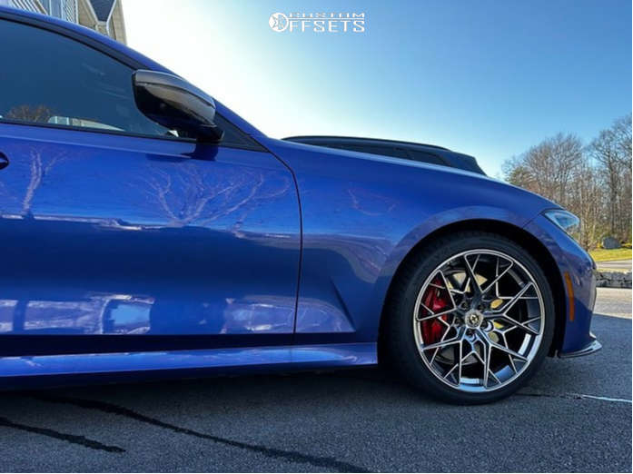 2021 BMW M340i XDrive with 19x8.5 25 HRE FlowForm Ff10 and 225/40R19 ...