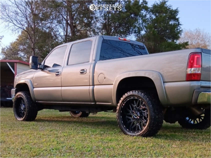 2007 Chevrolet Silverado 2500 HD Classic with 22x10 -25 Vision Brawl ...