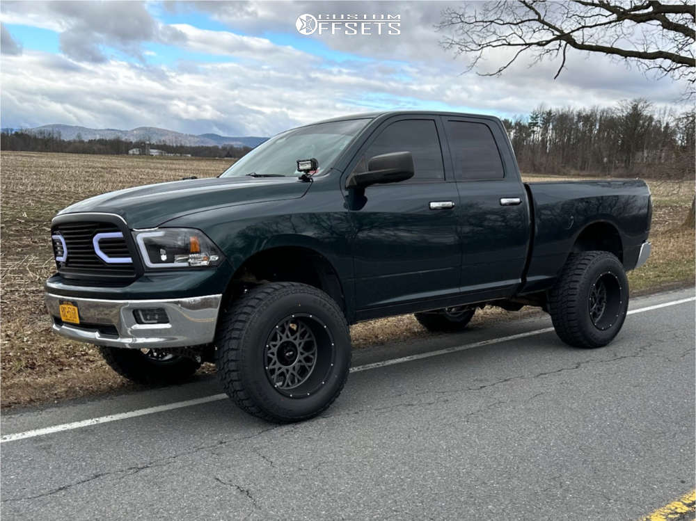 2011 Ram 1500 with 20x12 -51 Vision Rocker and 37/12.5R20 Gladiator ...