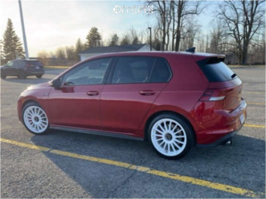 2022 Volkswagen GTI with 18x8.5 45 Fifteen52 Podium and 235/40R18 ...