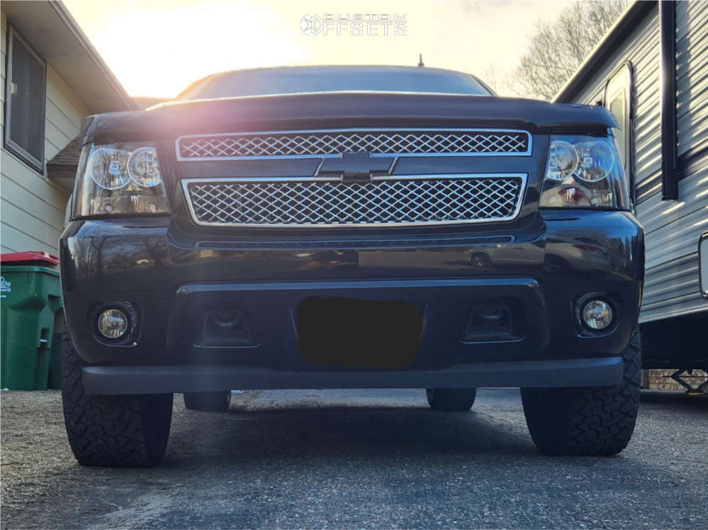 2011 Chevrolet Suburban 1500 with 20x9 12 Black Rhino Muzzle and 285 ...