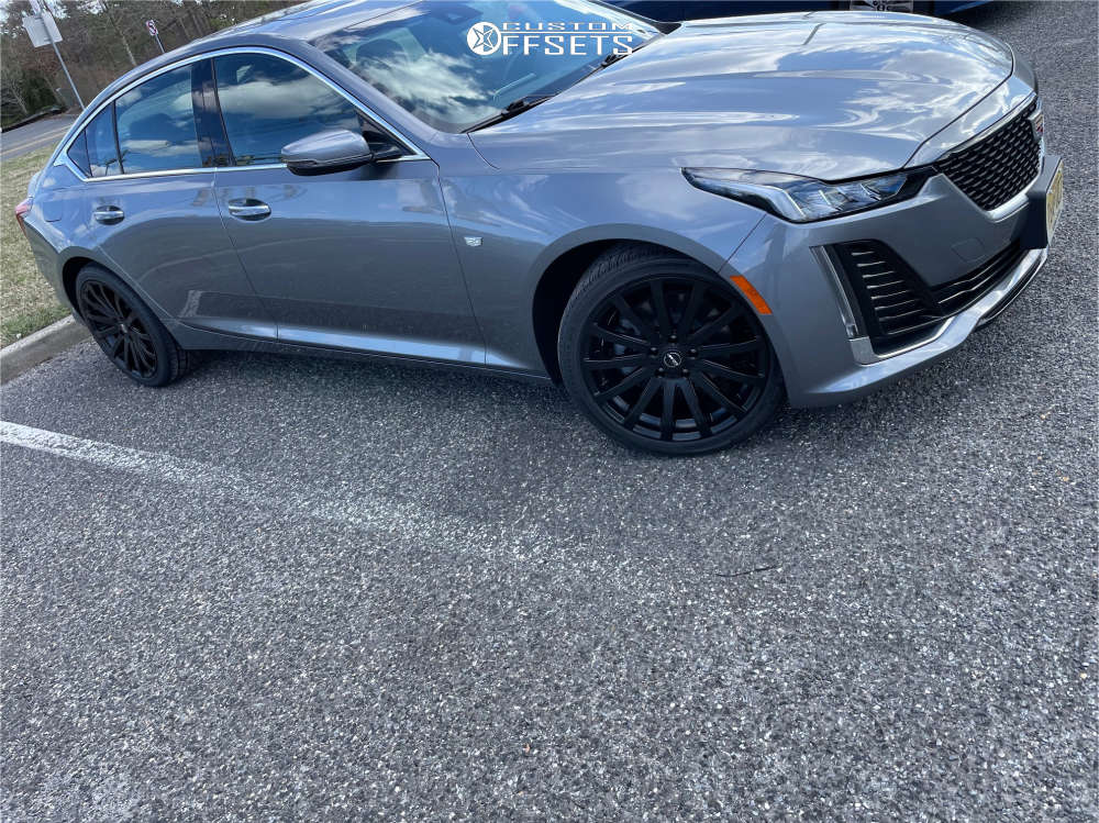 2020 Cadillac CT5 with 19x8.5 20 MRR Hr9 and 245/40R19 Firestone ...