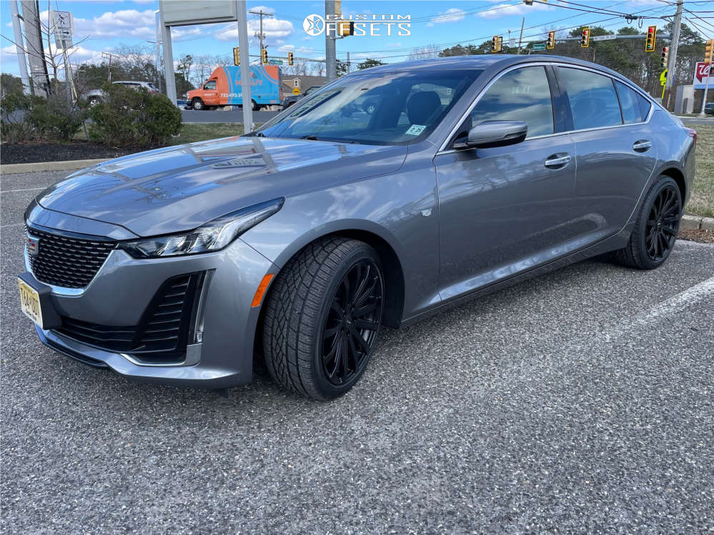 2020 Cadillac CT5 with 19x8.5 20 MRR Hr9 and 245/40R19 Firestone ...