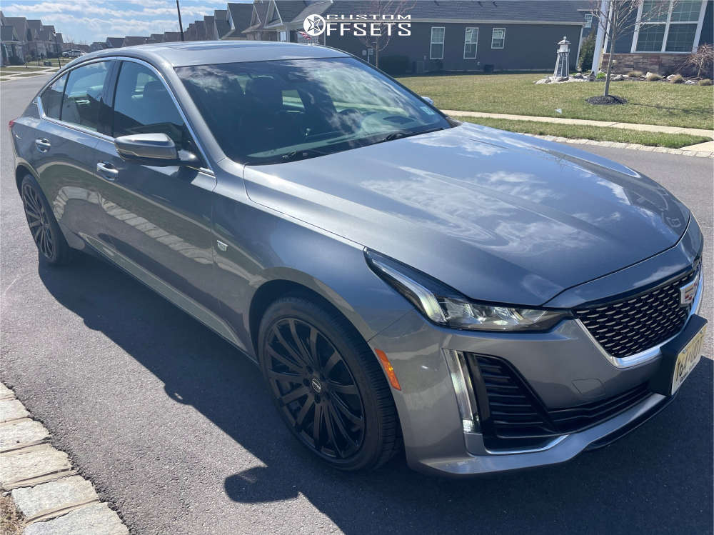 2020 Cadillac CT5 with 19x8.5 20 MRR Hr9 and 245/40R19 Firestone ...