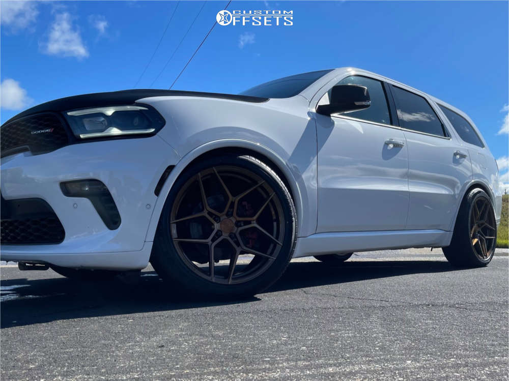 2022 Dodge Durango with 22x10.5 30 Rohana Rfx11 and 285/40R22 Lexani Lx ...