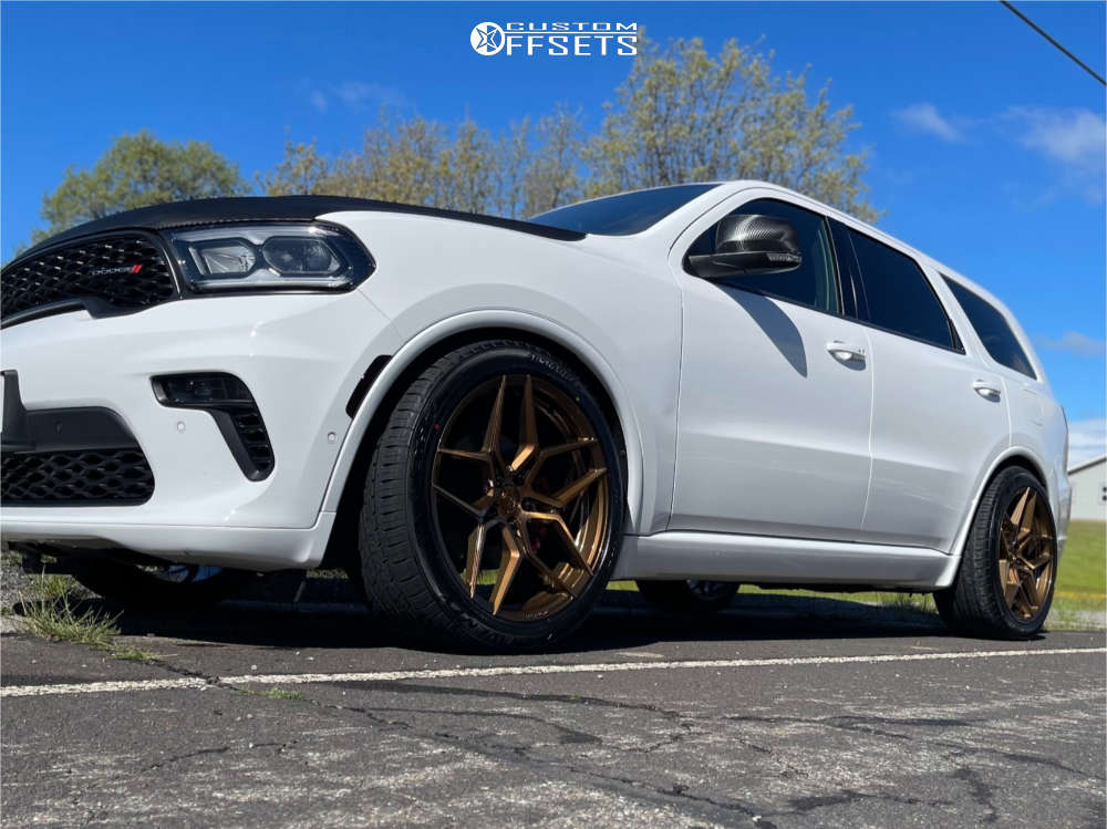 2022 Dodge Durango with 22x10.5 30 Rohana Rfx11 and 285/40R22 Lexani Lx ...