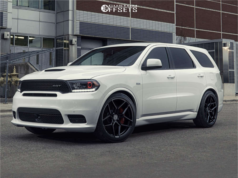 2018 Dodge Durango with 22x10.5 30 Rohana Rfx11 and 285/40R22 Michelin ...