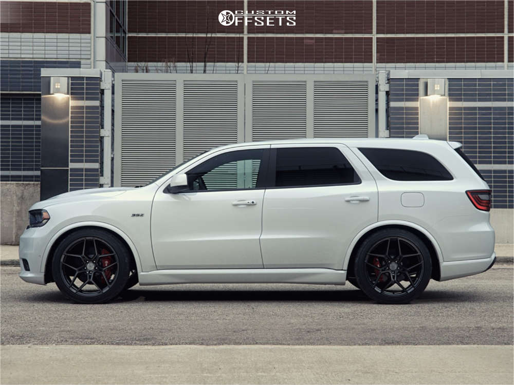 2018 Dodge Durango with 22x10.5 30 Rohana Rfx11 and 285/40R22 Michelin ...