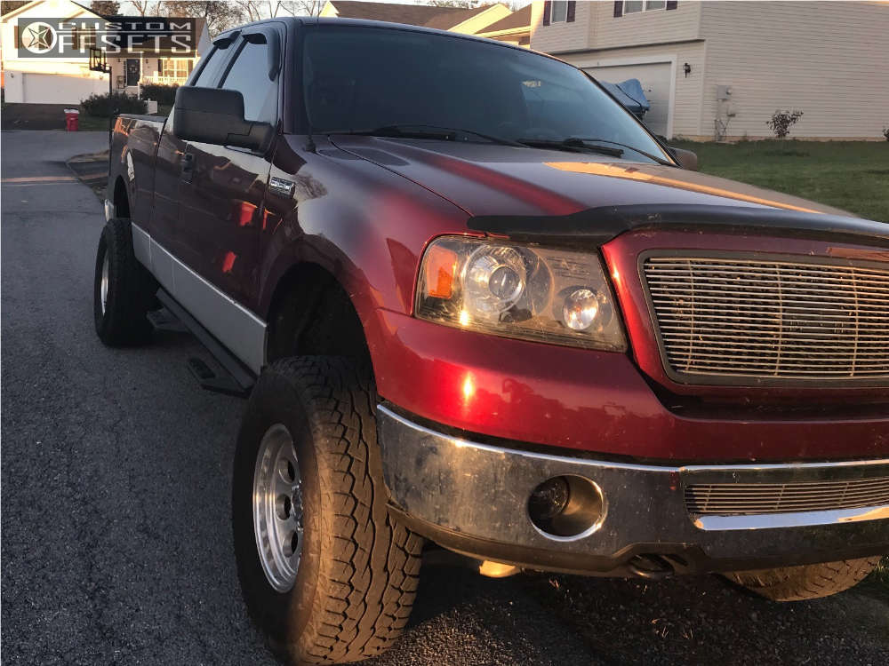 2006 Ford F-150 with 17x9 -6 Pro Comp Series 69 and 35/12.5R17 Falken ...