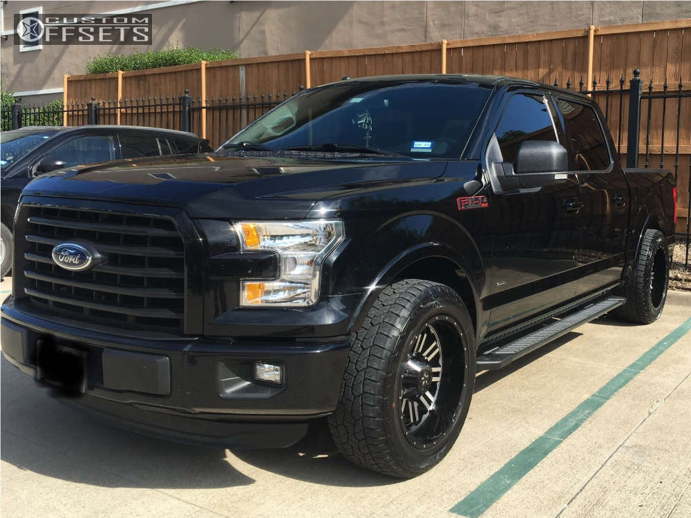 2016 Ford F-150 with 20x10 -24 DFD N/a and 275/55R20 Hankook Dynapro At ...