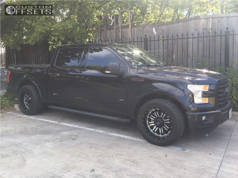 2016 Ford F-150 with 20x10 -24 DFD N/a and 275/55R20 Hankook Dynapro At ...