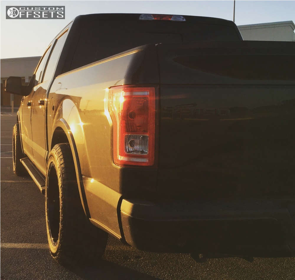 2016 Ford F-150 with 20x10 -24 DFD N/a and 275/55R20 Hankook Dynapro At ...