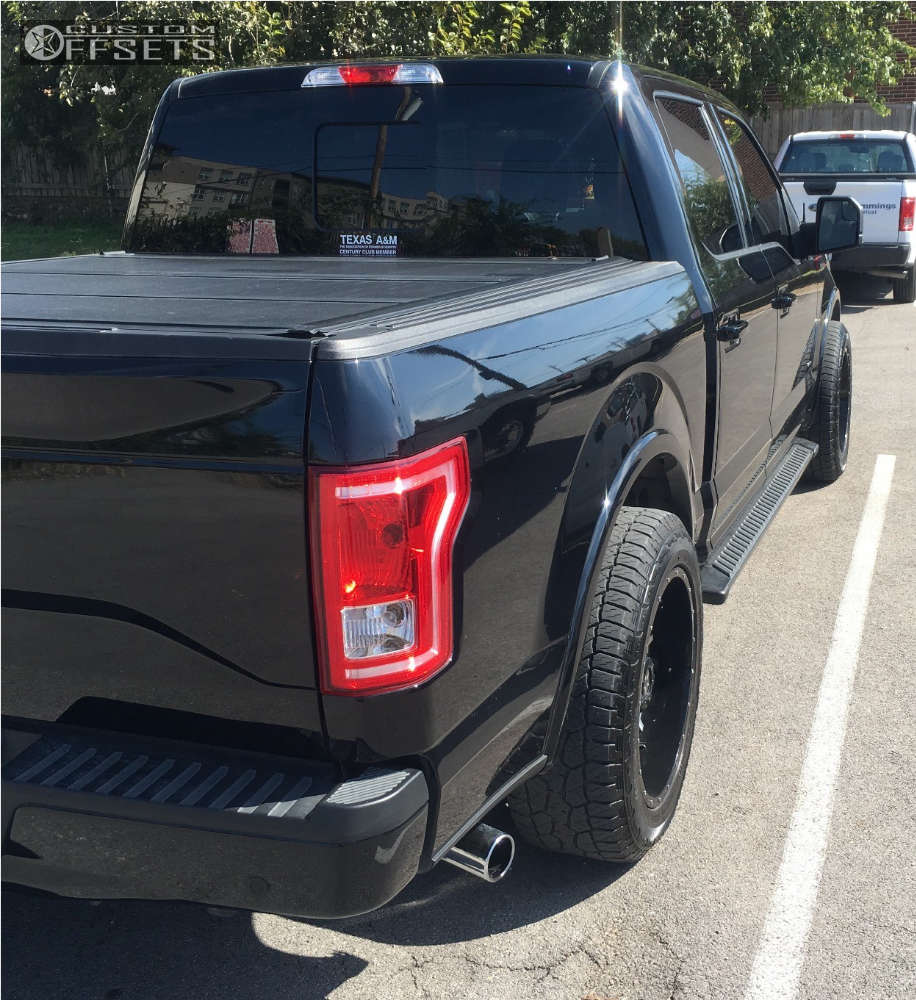 2016 Ford F-150 with 20x10 -24 DFD N/a and 275/55R20 Hankook Dynapro At ...