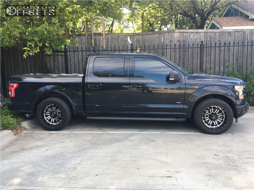 2016 Ford F-150 with 20x10 -24 DFD N/a and 275/55R20 Hankook Dynapro At ...