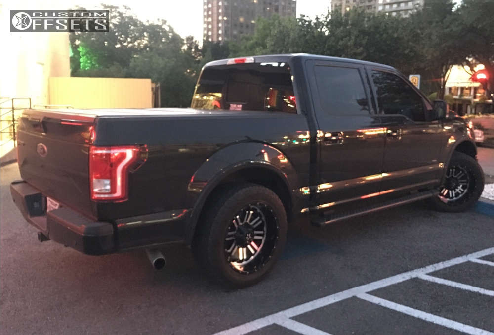 2016 Ford F-150 with 20x10 -24 DFD N/a and 275/55R20 Hankook Dynapro At ...