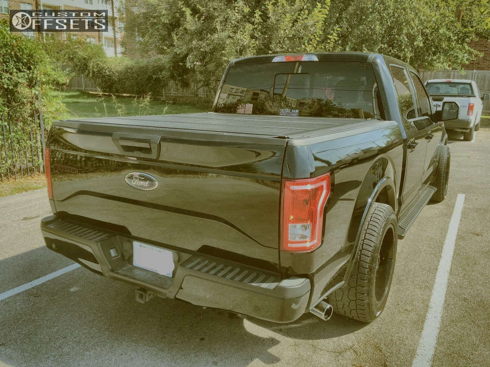 2016 Ford F-150 with 20x10 -24 DFD N/a and 275/55R20 Hankook Dynapro At ...