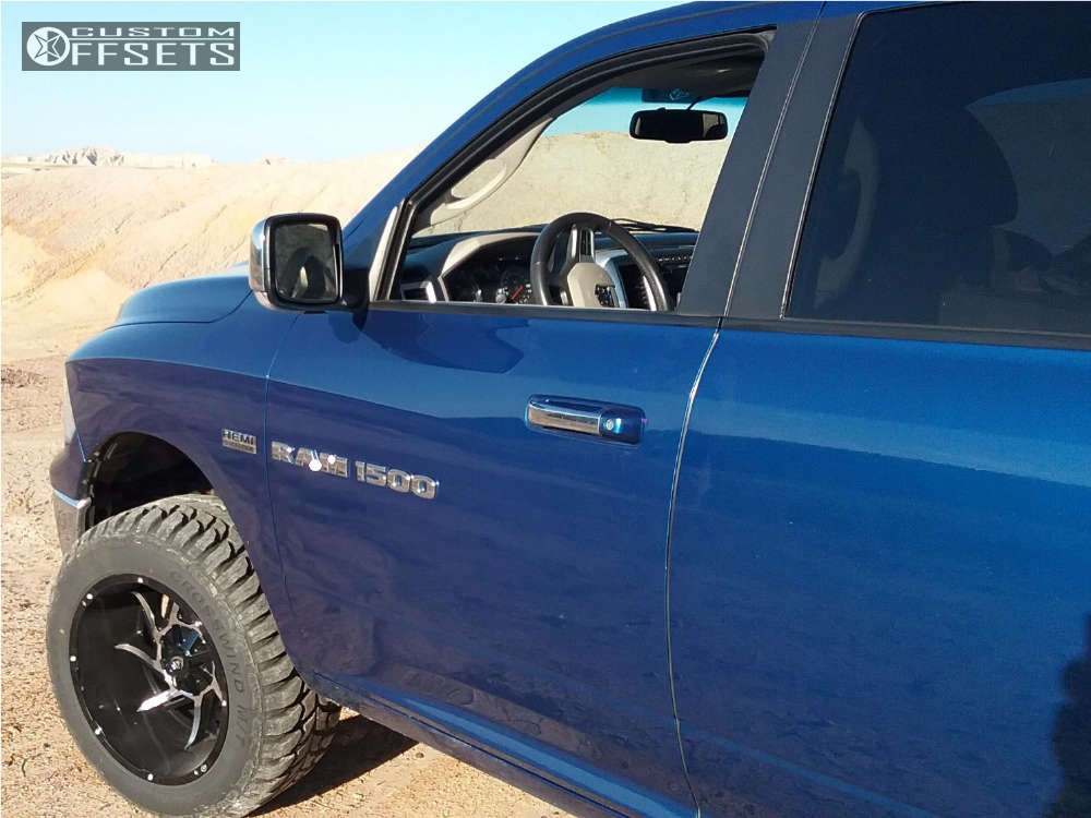 2011 Ram 1500 with 20x12 -51 Vision Prowler and 33/12.5R20 Linglong ...