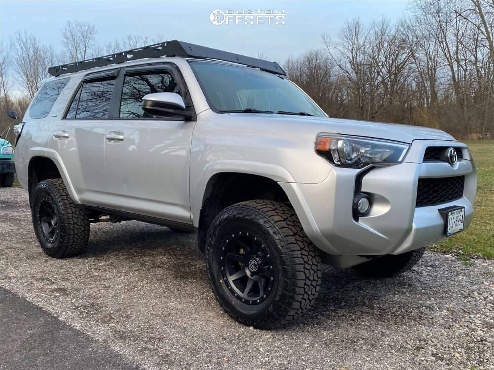 2015 Toyota 4Runner with 17x8.5 0 Icon Alloys Rebound and 285/70R17 ...