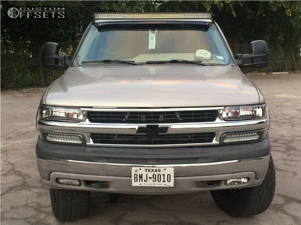2001 Chevrolet Silverado 1500 with 20x9 27 Oe Performance 169 and 275 ...