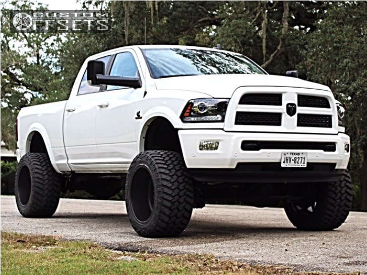 2017 Ram 2500 with 22x14 -73 American Force Blade SS and 375/45R22 ...