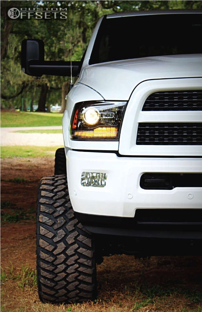 2017 Ram 2500 with 22x14 -73 American Force Blade SS and 375/45R22 ...