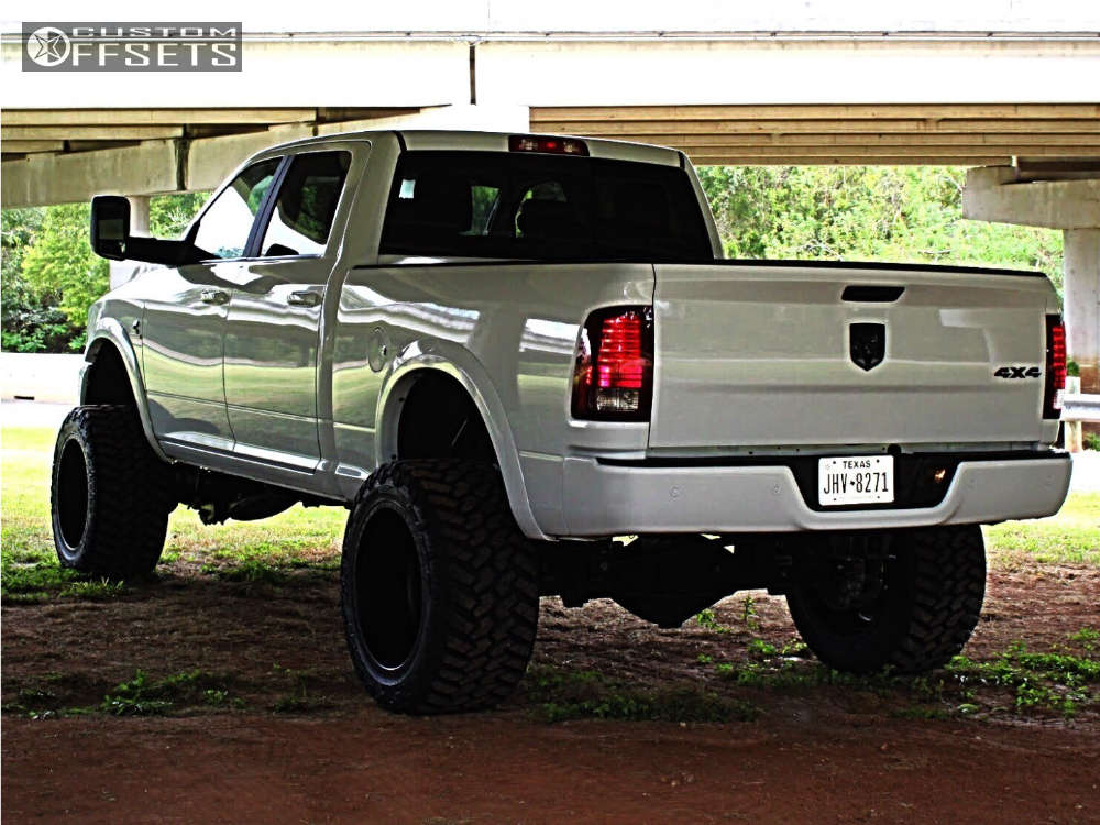 2017 Ram 2500 with 22x14 -73 American Force Blade SS and 375/45R22 ...