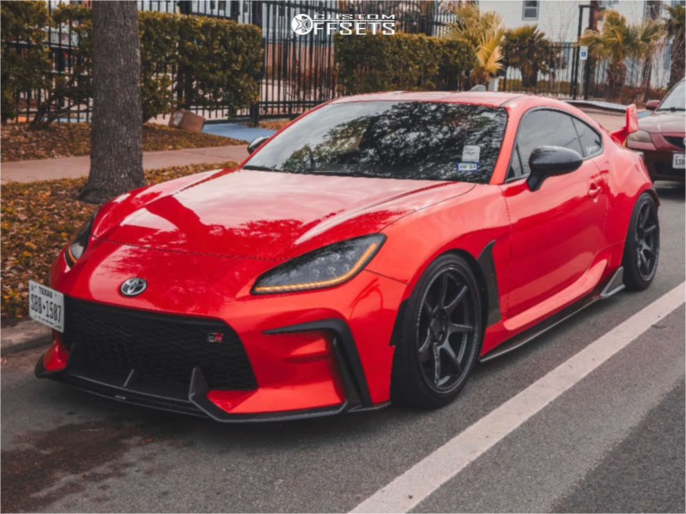 2022 Toyota GR86 with 18x8.5 35 Anovia Kano and 225/40R18 Nitto Neo Gen and Coilovers | Custom ...