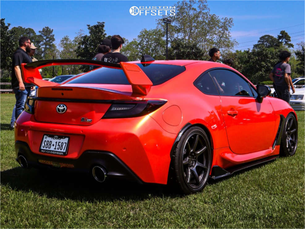 2022 Toyota GR86 with 18x8.5 35 Anovia Kano and 225/40R18 Nitto Neo Gen ...