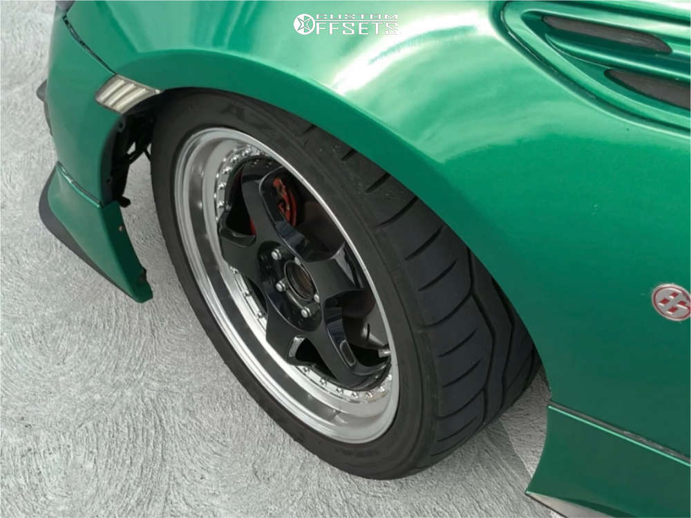 2017 Toyota 86 with 18x8 45 Konig Ssm and 245/40R18 Falken Azenis RT ...