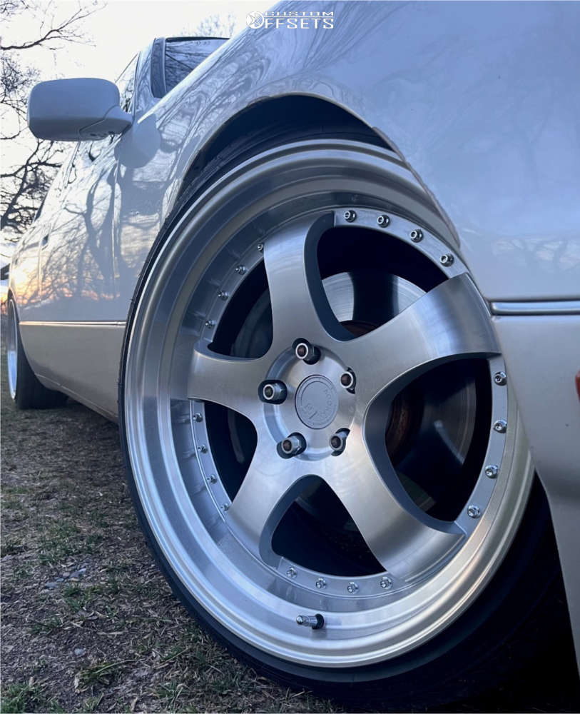1999 Lexus LS400 with 19x9.5 22 Aodhan Ah03 and 235/35R19 Westlake Sa07 ...
