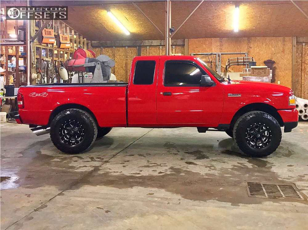 2008 Ford Ranger with 16x8 1 Fuel Boost and 265/75R16 BFGoodrich All ...