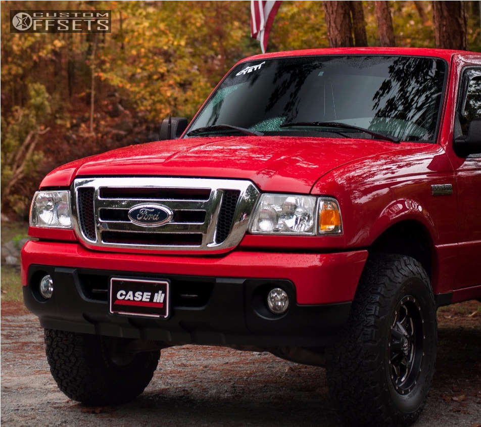 2008 Ford Ranger with 16x8 1 Fuel Boost and 265/75R16 BFGoodrich All ...