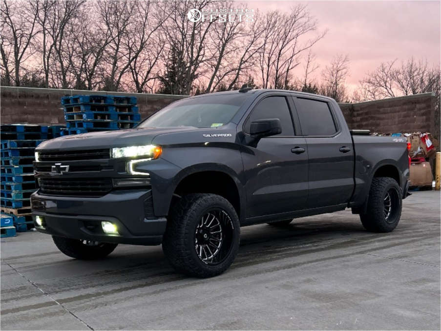 2019 Chevrolet Silverado 1500 with 20x12 -44 Gear Off-Road Leverage and ...